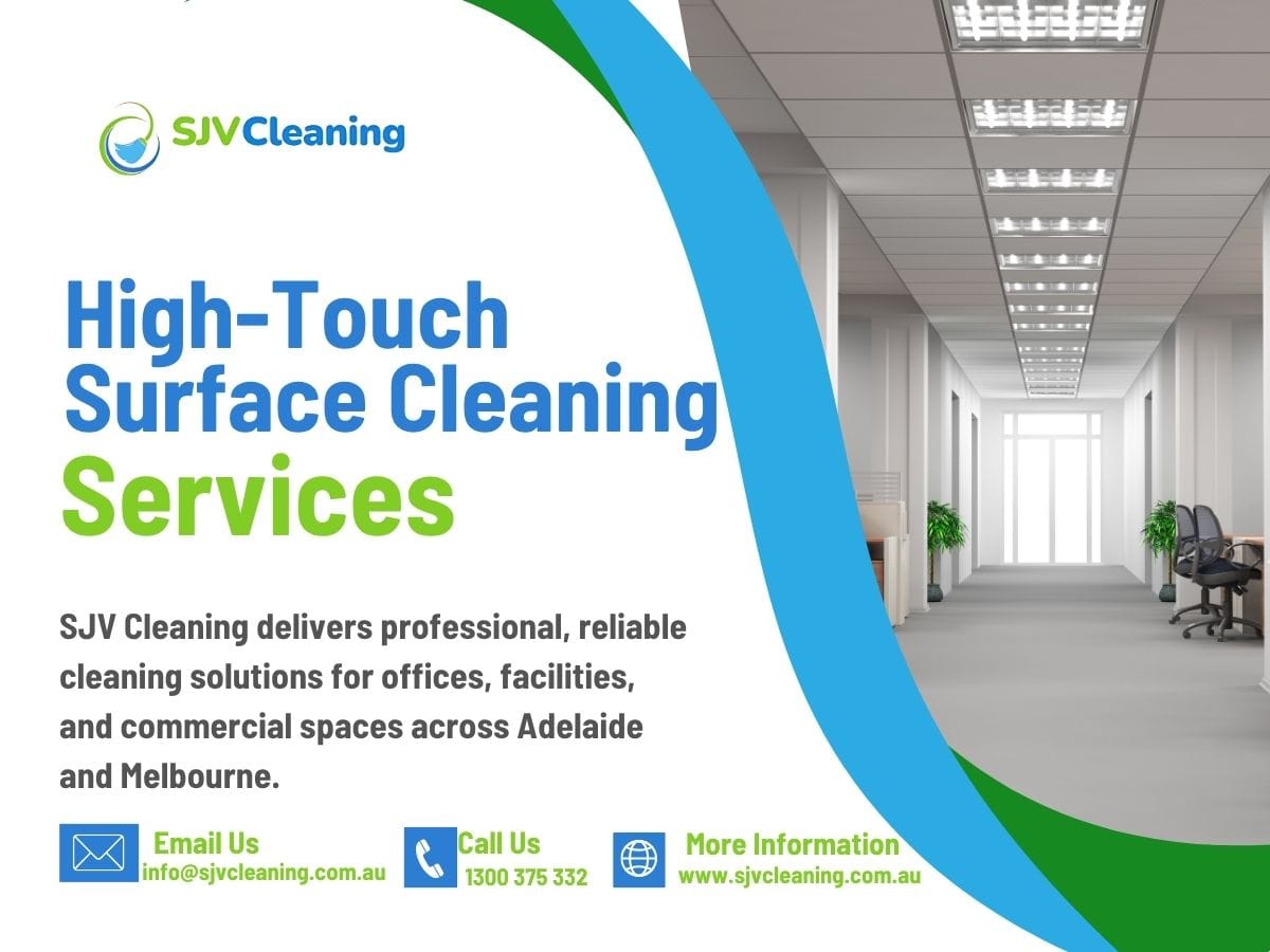 High-Touch Surface Cleaning | Adelaide Commercial Experts